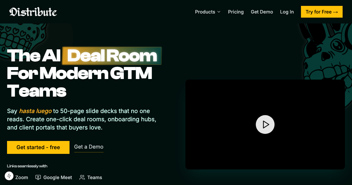 Deal Room Software | Close Deals Faster | Distribute | Distribute